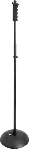 Best Buy: On-Stage Pistol-Grip Microphone Stand Black MS7255PG