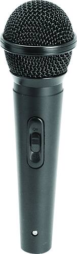 On Stage Low Z Dynamic Handheld Microphone Black AS420 - Best Buy