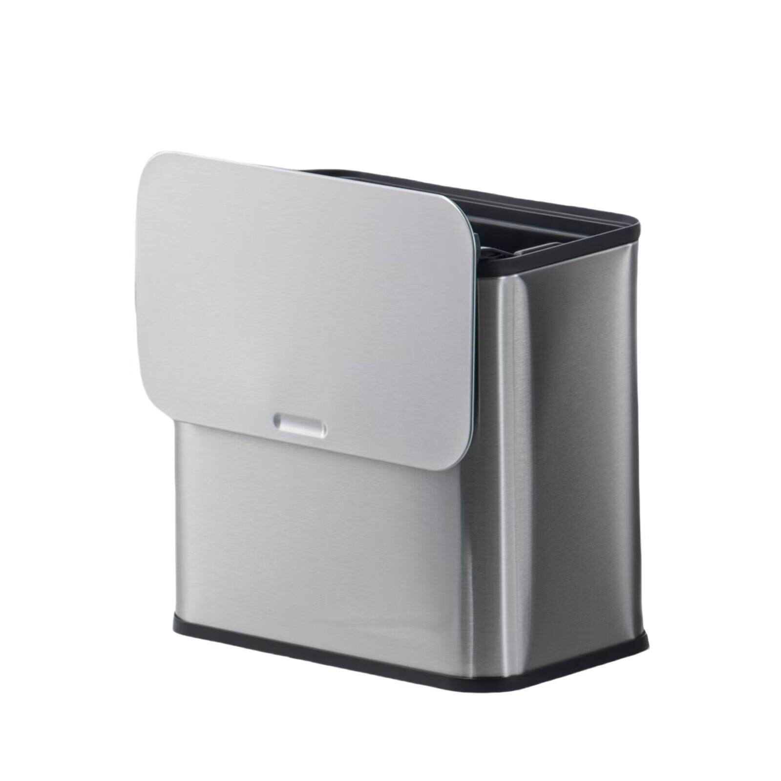 Jojoka 5L Hanging Stainless Steel Kitchen Compost Bin with Lid, Inner ...