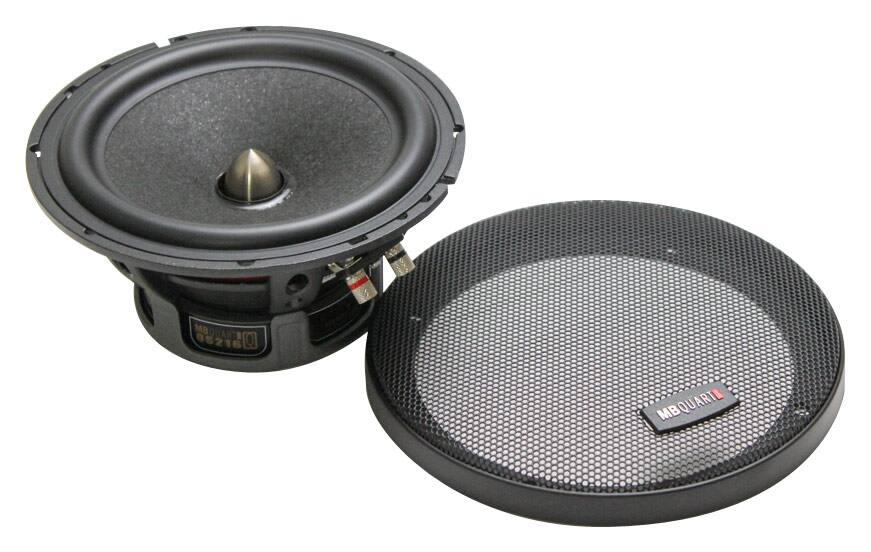 MB Quart Q Series 6 1/2" Component Speakers with Nomex PMI Curvilinear ...
