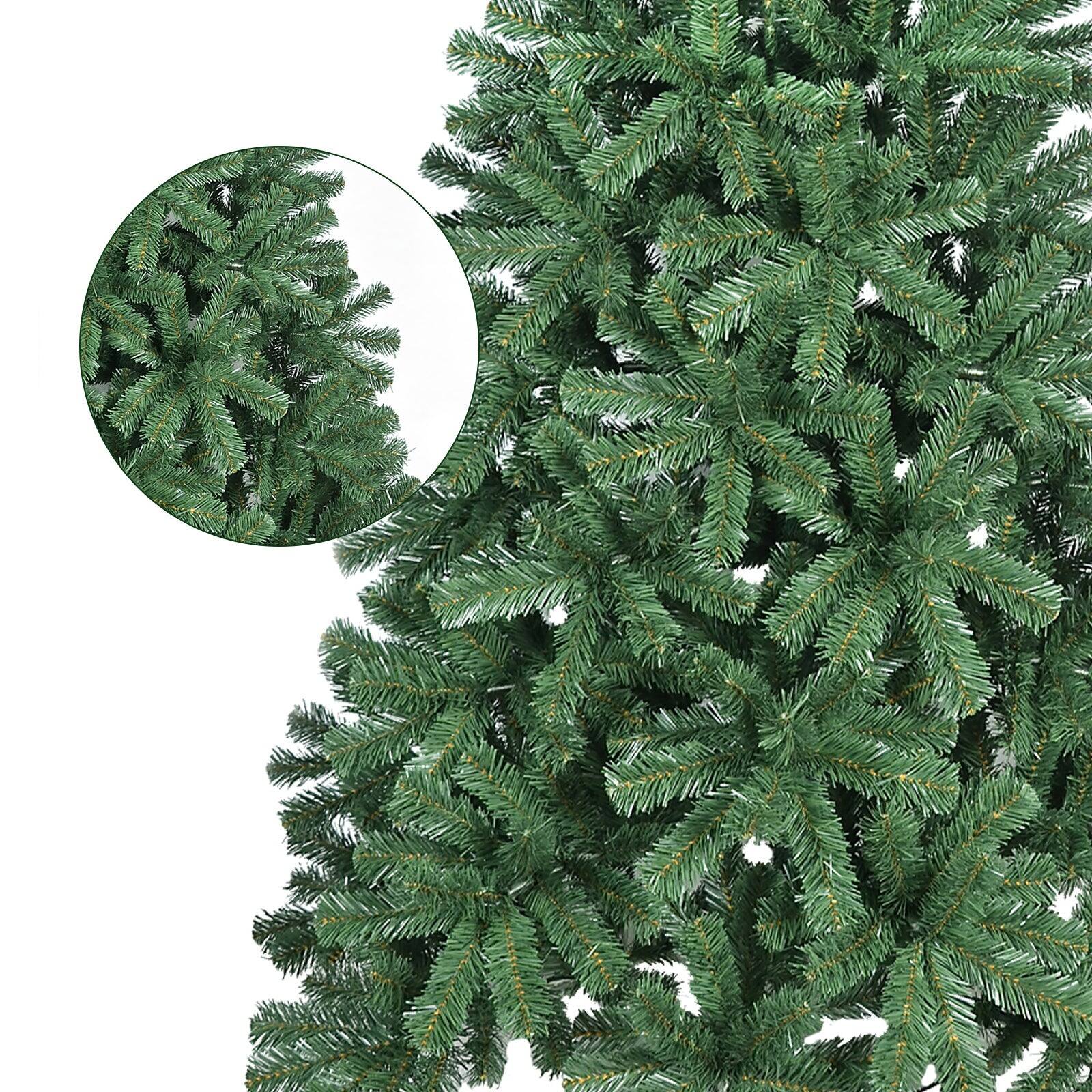 BreeBe 5FT Artificial Christmas Tree with 344 PVC Tips Green T3637P344012 - Best Buy