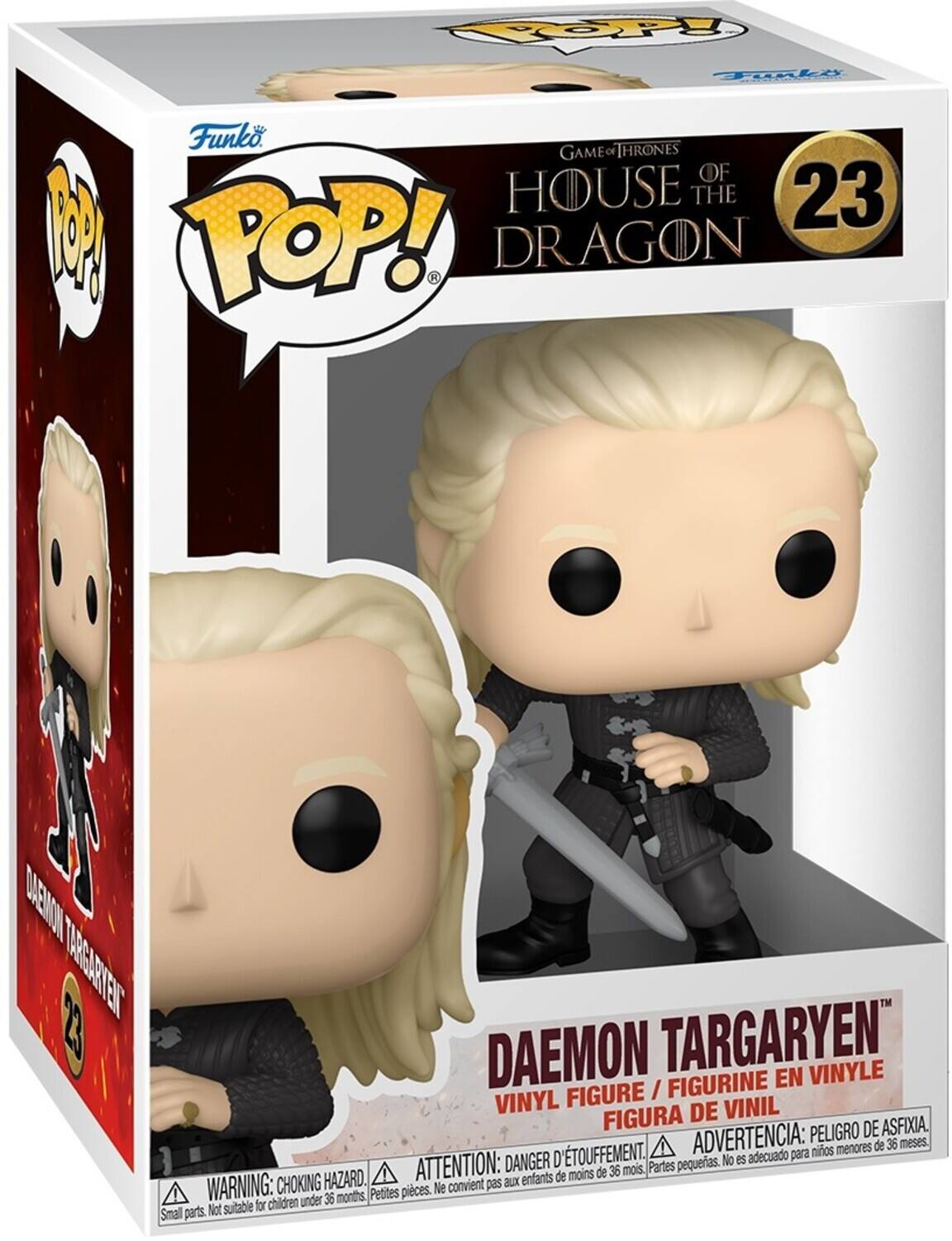 Funko POP! Television: House of the Dragon Daemon Targaryen ...