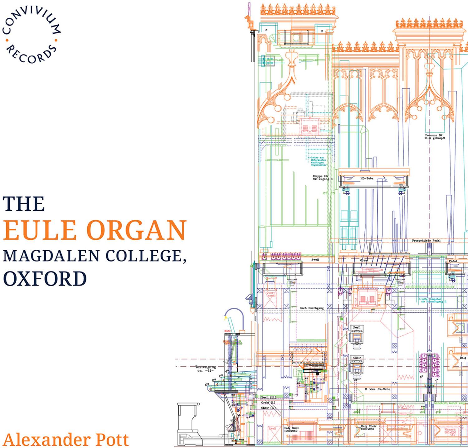 Alexander Pott The Eule Organ, Magdalen College, Oxford COMPACT DISCS ...