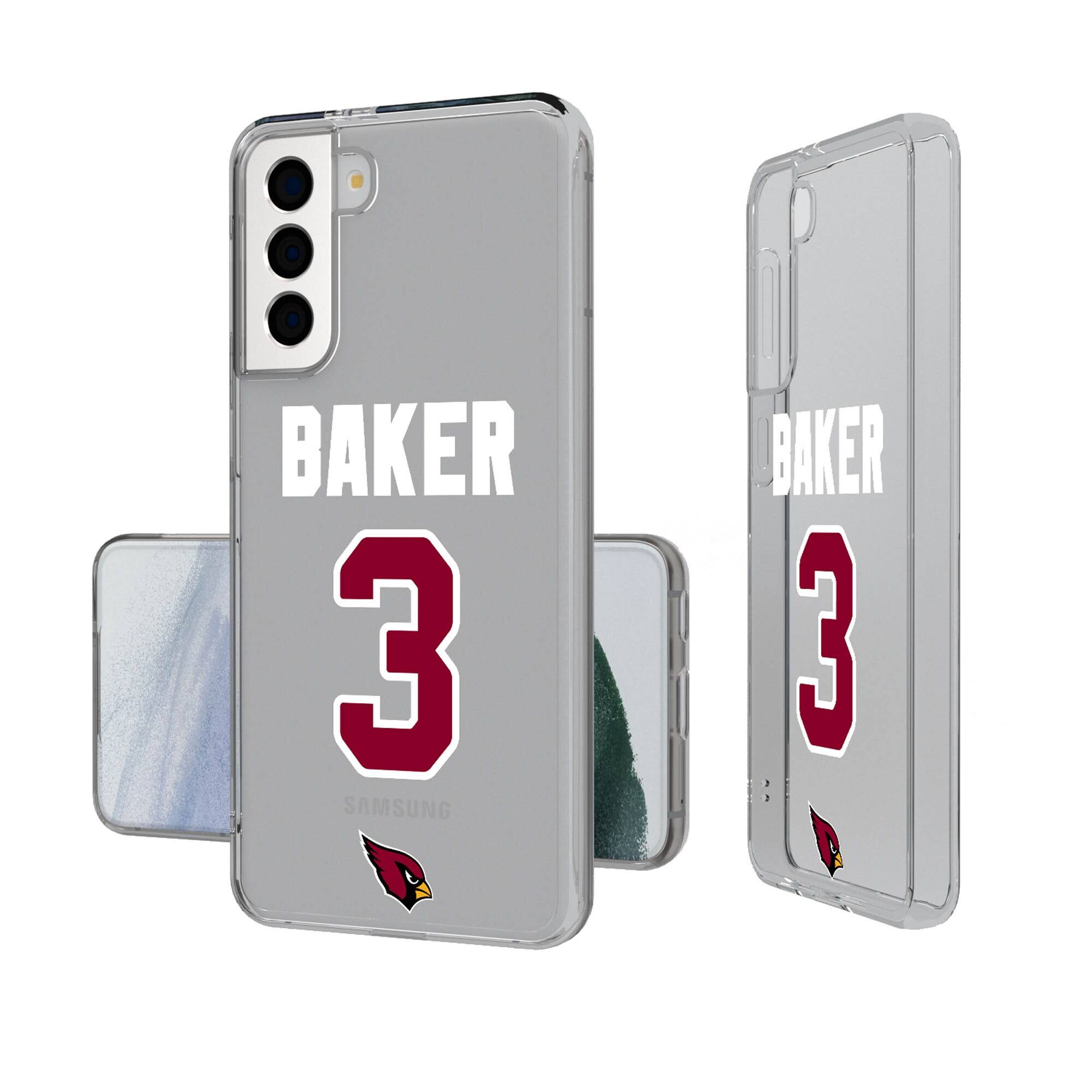 Keyscaper NFL Budda Baker Arizona Cardinals Galaxy Clear Case S24 Ultra ...