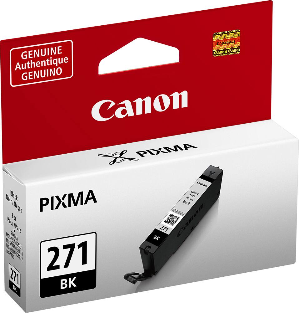 Customer Reviews: Canon 271 Standard Capacity Ink Cartridge Black ...