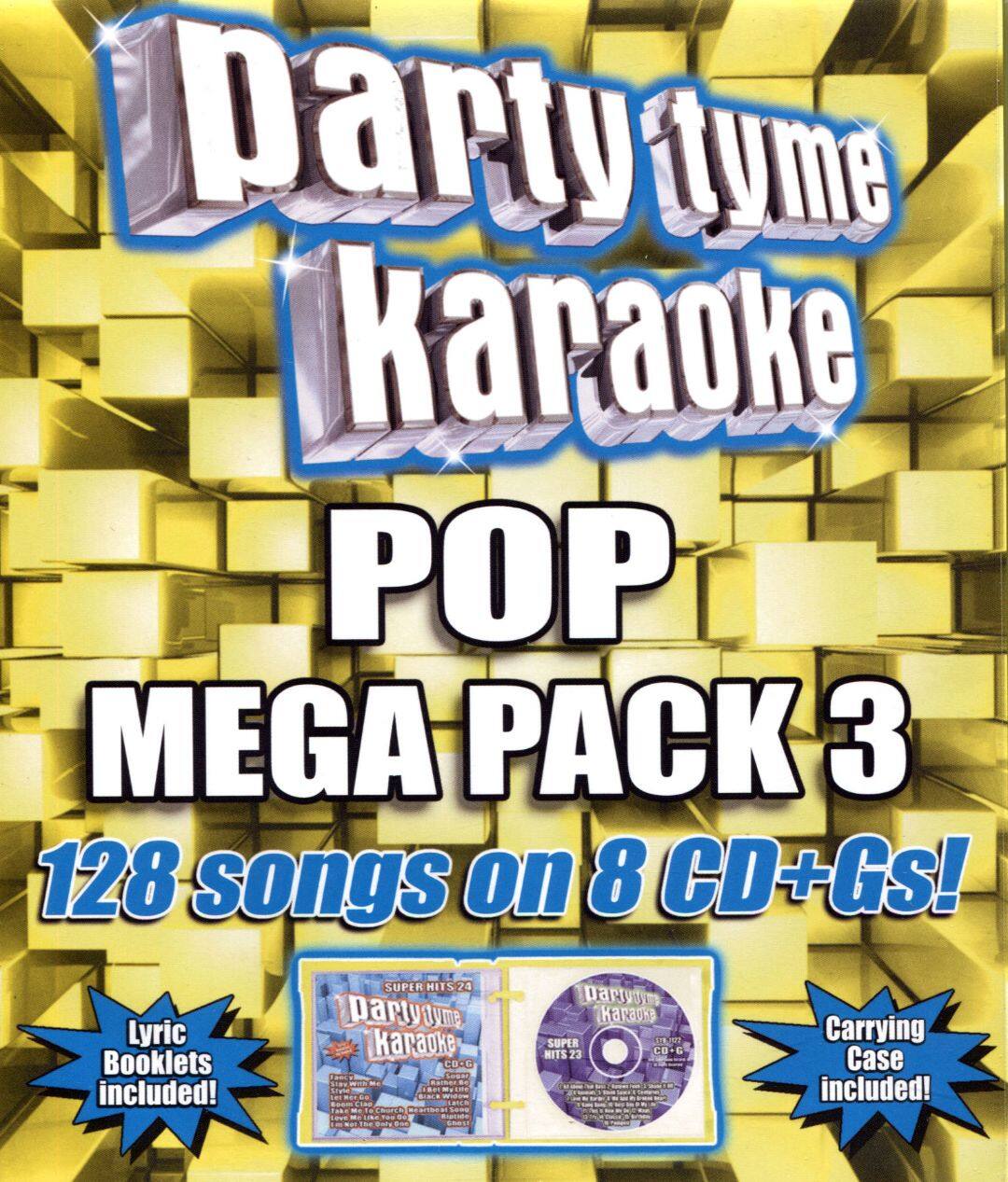 Best Buy: Party Tyme Karaoke: Pop Mega Pack, Vol. 3 [CD + G]