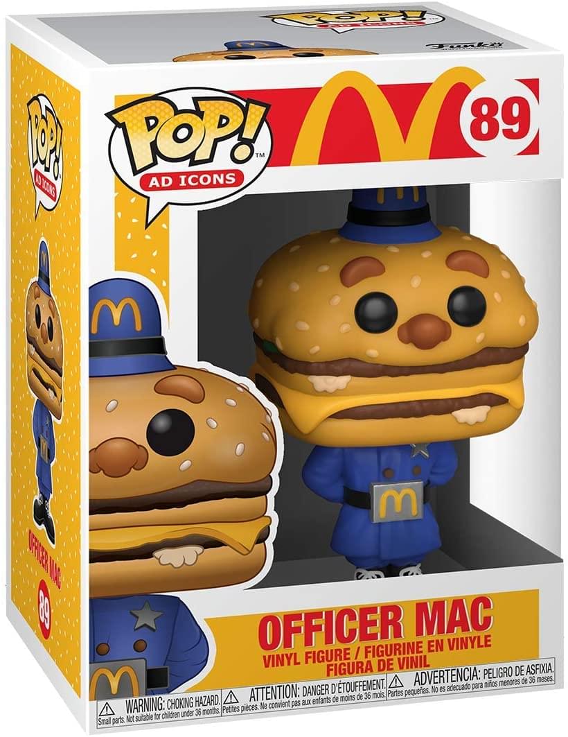 McDonald's Funko POP Vinyl Figure | Officer Big Mac Blue 45726 - Best Buy