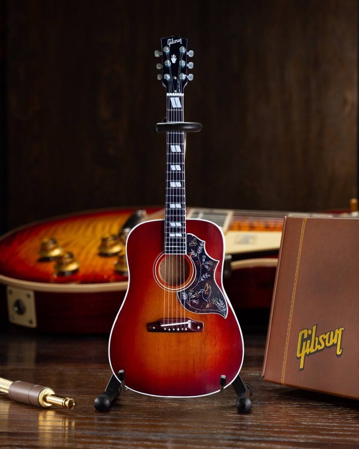 Axe Heaven Gibson Hummingbird Vintage Cherry Sunburst Mini Acoustic ...