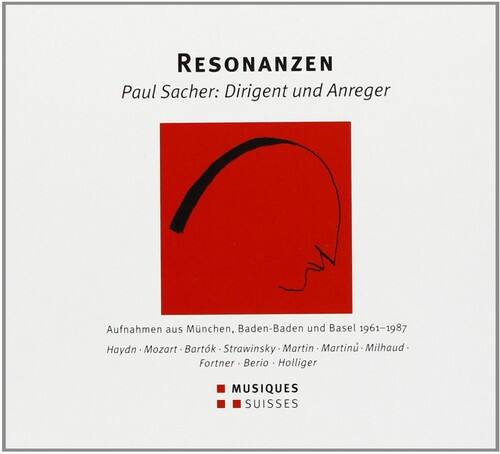 Paul Sacher Sacher / Stravinsky / Olsen / Deroubaix / Cuenod ...