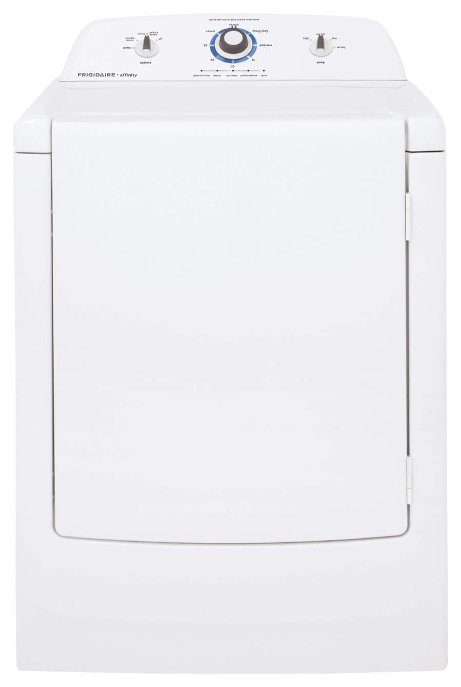 Frigidaire affinity 7.0 Cu. Ft. 8 Cycle High Efficiency Gas Dryer ...
