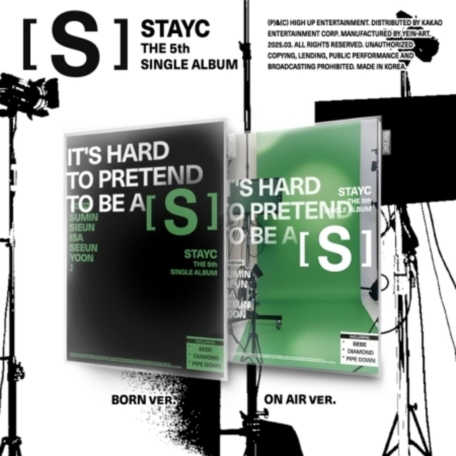 STAYC S Random Cover incl. 64pg Photobook, Index Slide, Fragrance Card ...