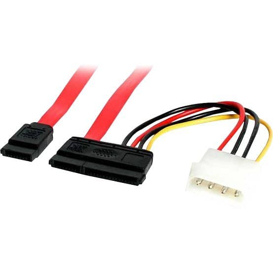 Best Buy: Startech Serial ATA/SATA Cable Red SATA24POW