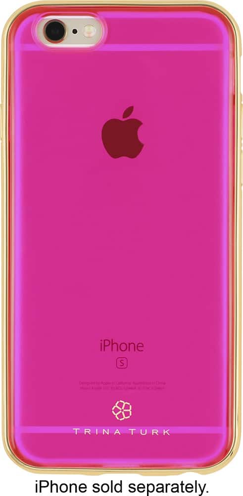 Best Buy: Trina Turk Hard Shell Case for Apple® iPhone® 6 and 6s Pink ...