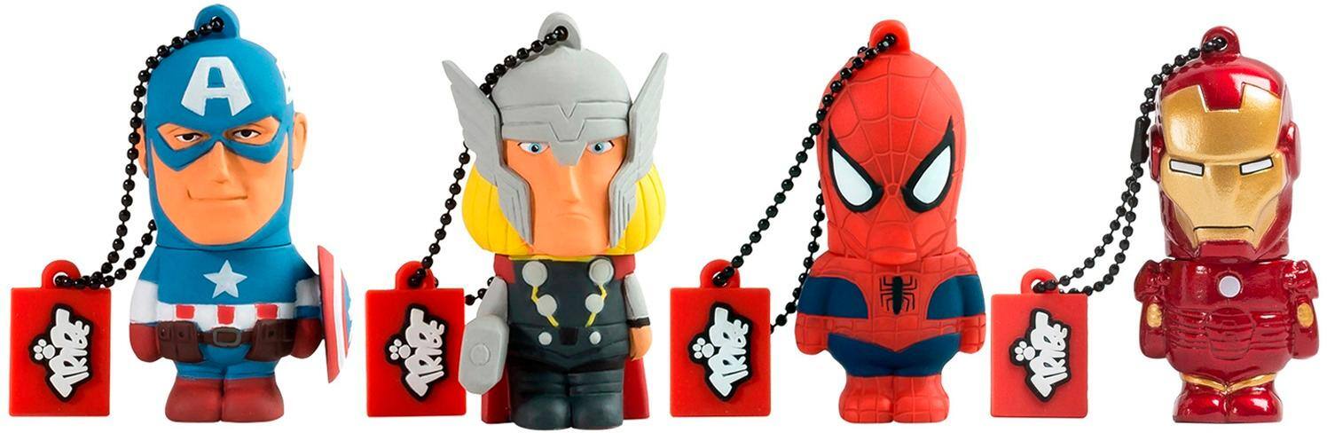 Best Buy: Marvel Avengers 16GB USB 2.0 Type A Flash Drive Styles May ...