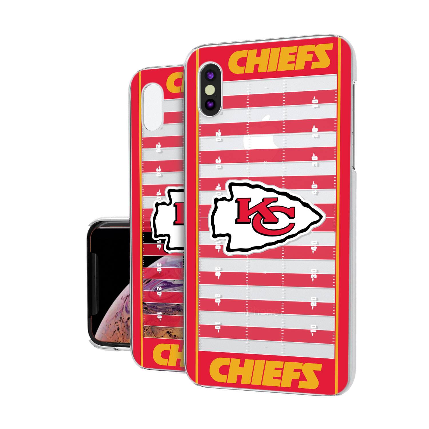 Keyscaper NFL Kansas City Chiefs iPhone Clear Field Design Case 15 ...