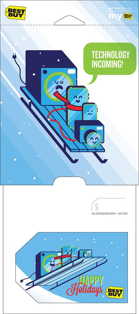 Best Buy: Best Buy® $25 Tech Sled Holiday Gift Card 3913143