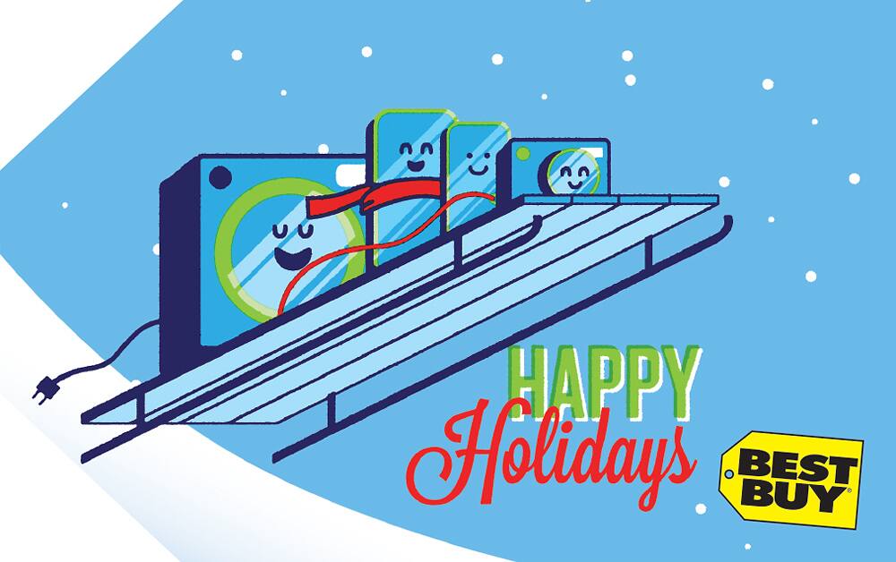 Best Buy: Best Buy® $25 Tech Sled Holiday Gift Card 3913143