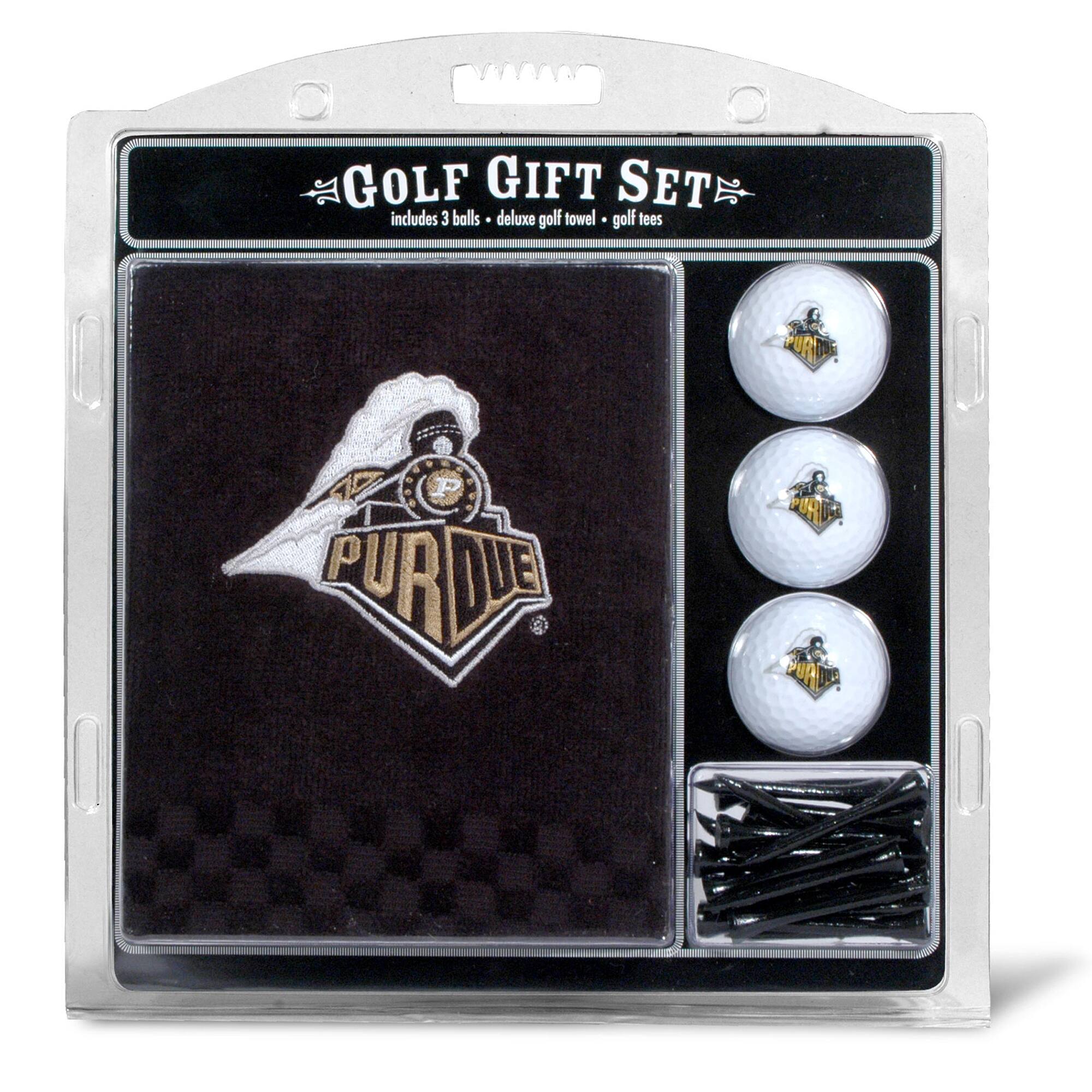 Team Golf Purdue Boilermakers Embroidered Logo Golf Gift Set Multicolor ...