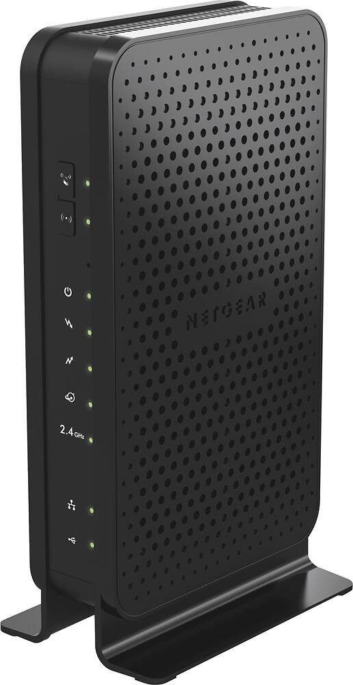 NETGEAR N300 Router with DOCSIS 3.0 Cable Modem Black C3000-100NAS ...