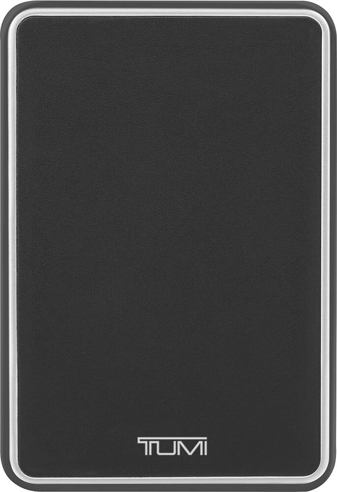 TUMI Portable Charger Leather Black TUPWR-008-SLBLK - Best Buy