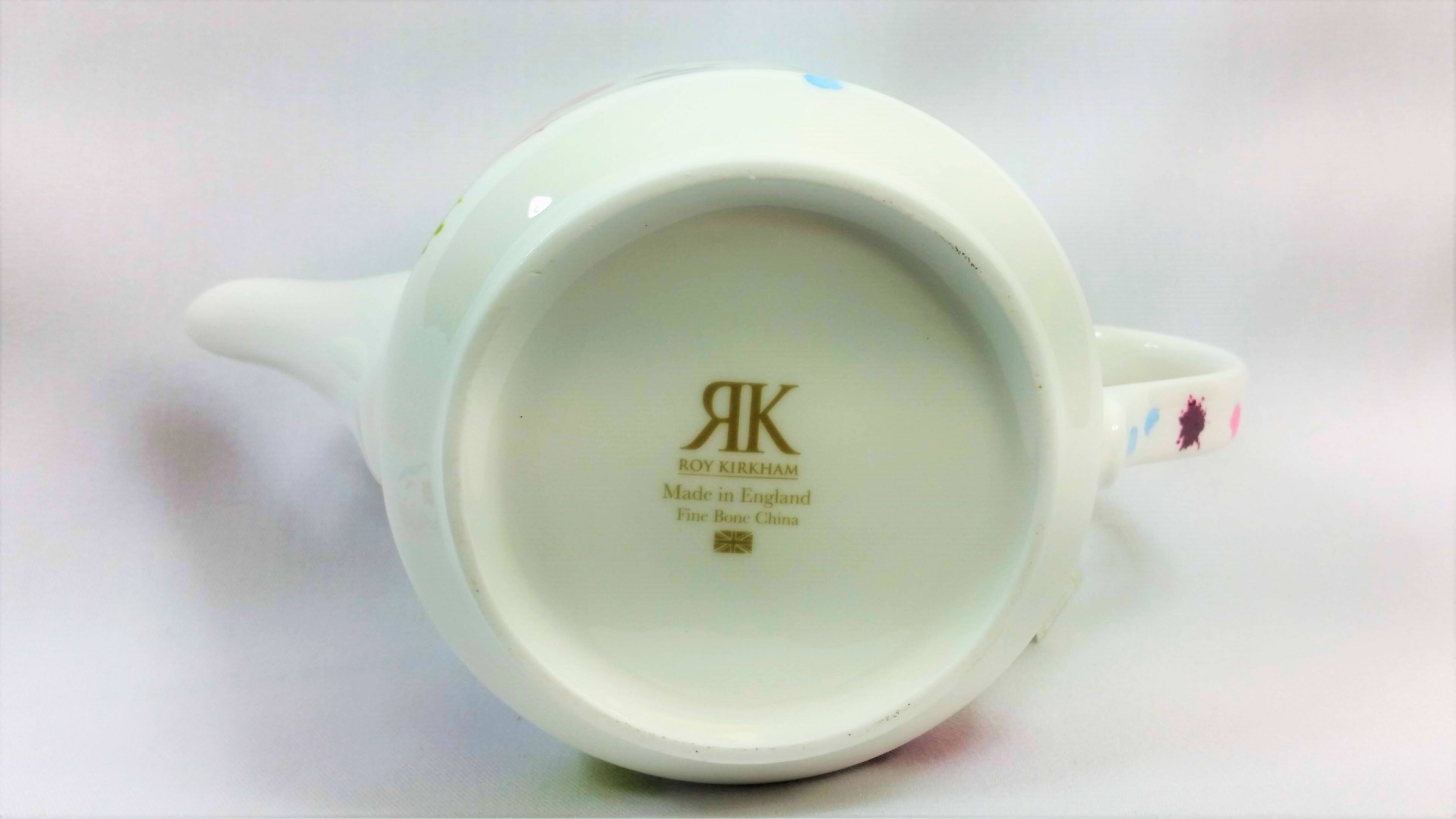 Jiallo Roy Kirkham Splash Alice Bone China Teapot, Bone China Ceramic ...