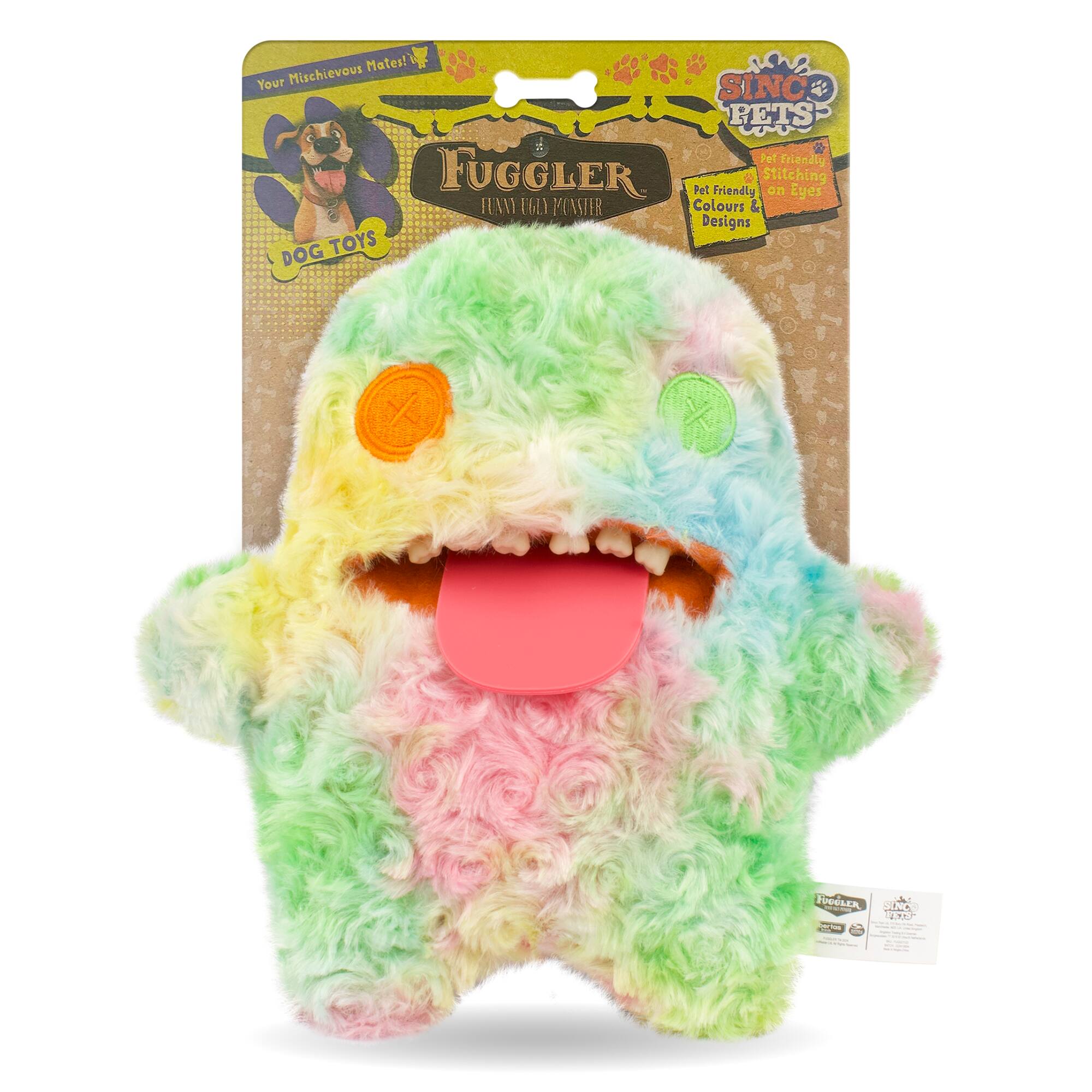Best Buy: Sinco Creations Ugly Monster Dog Toy: Asst 12- 3pk G5060573548151