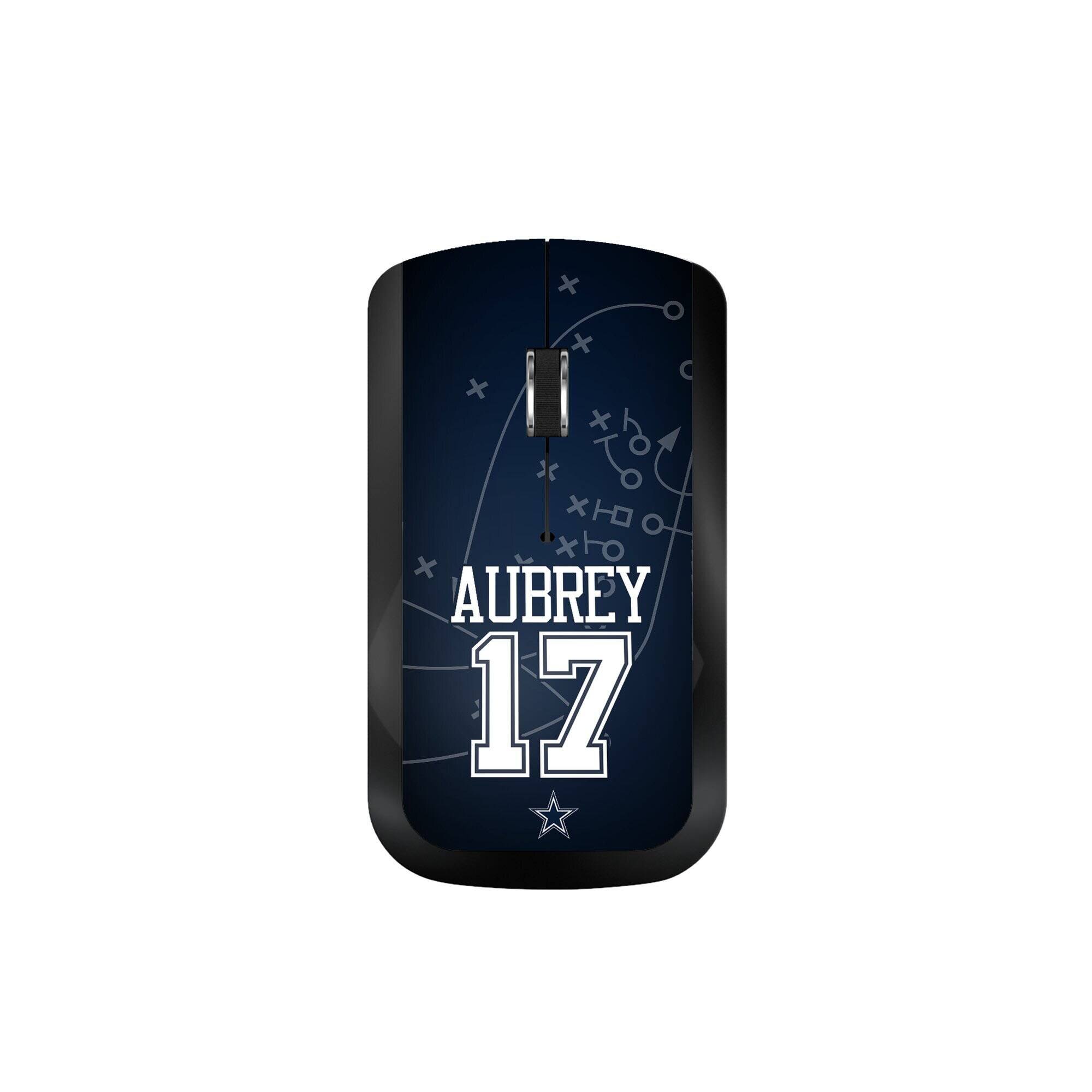 Keyscaper Brandon Aubrey Dallas Cowboys Wireless Mouse Wireless Black ...