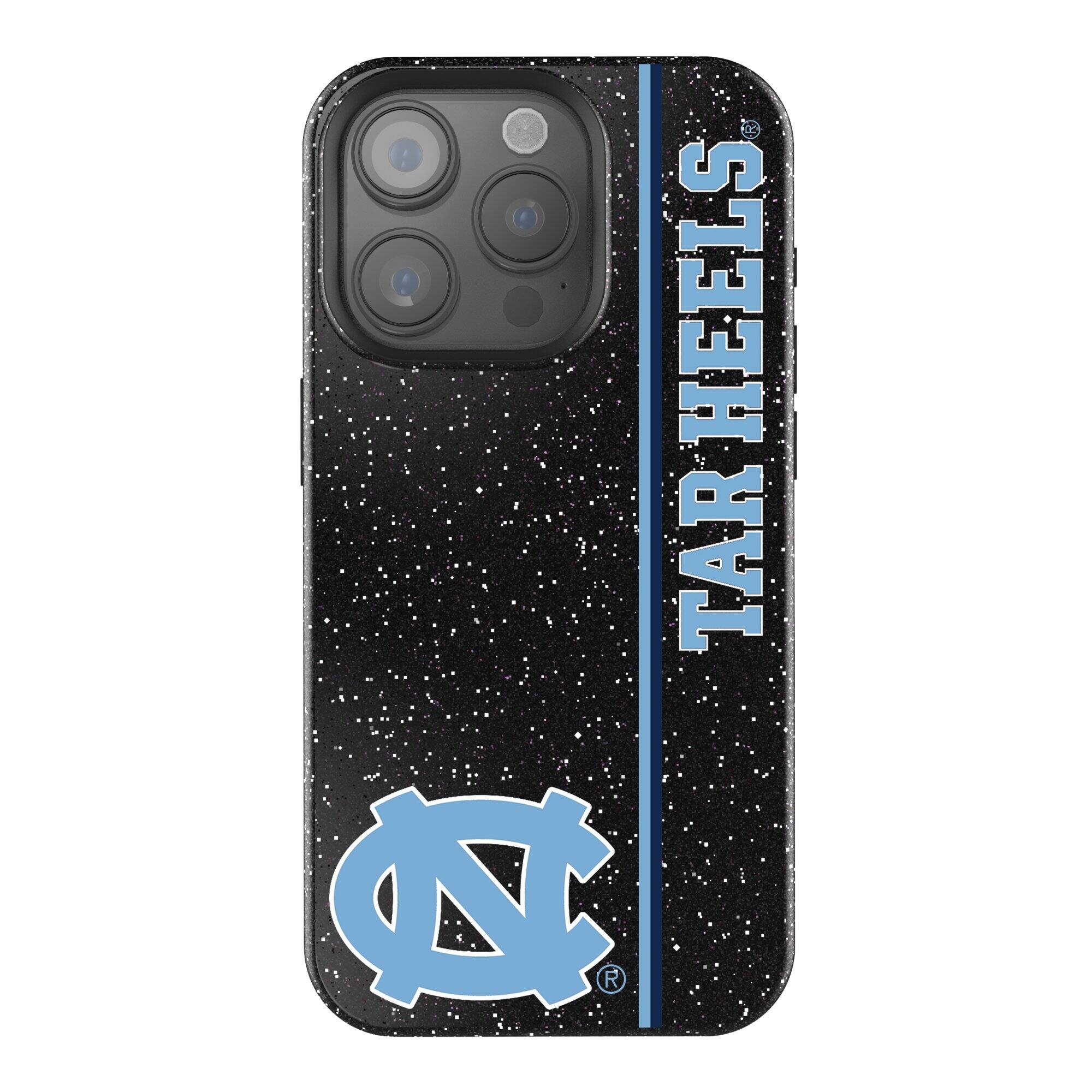 Keyscaper NCAA North Carolina Tar Heels iPhone Bling Case 14 Plus Black ...