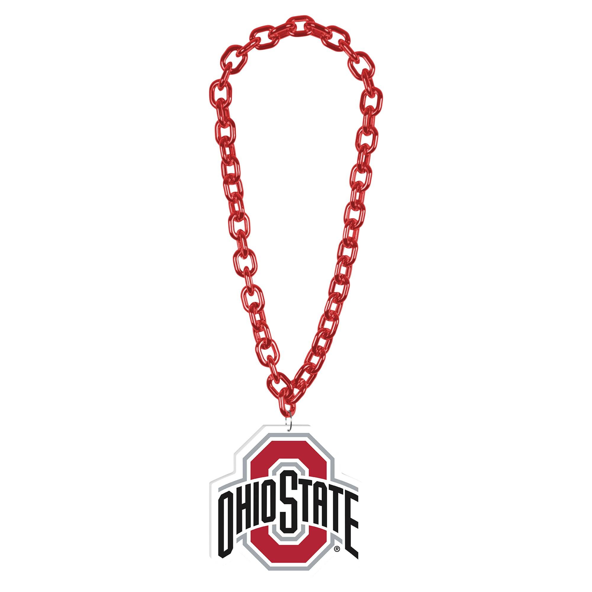 WinCraft Ohio State Buckeyes Big Chain Logo Necklace Multicolor ...