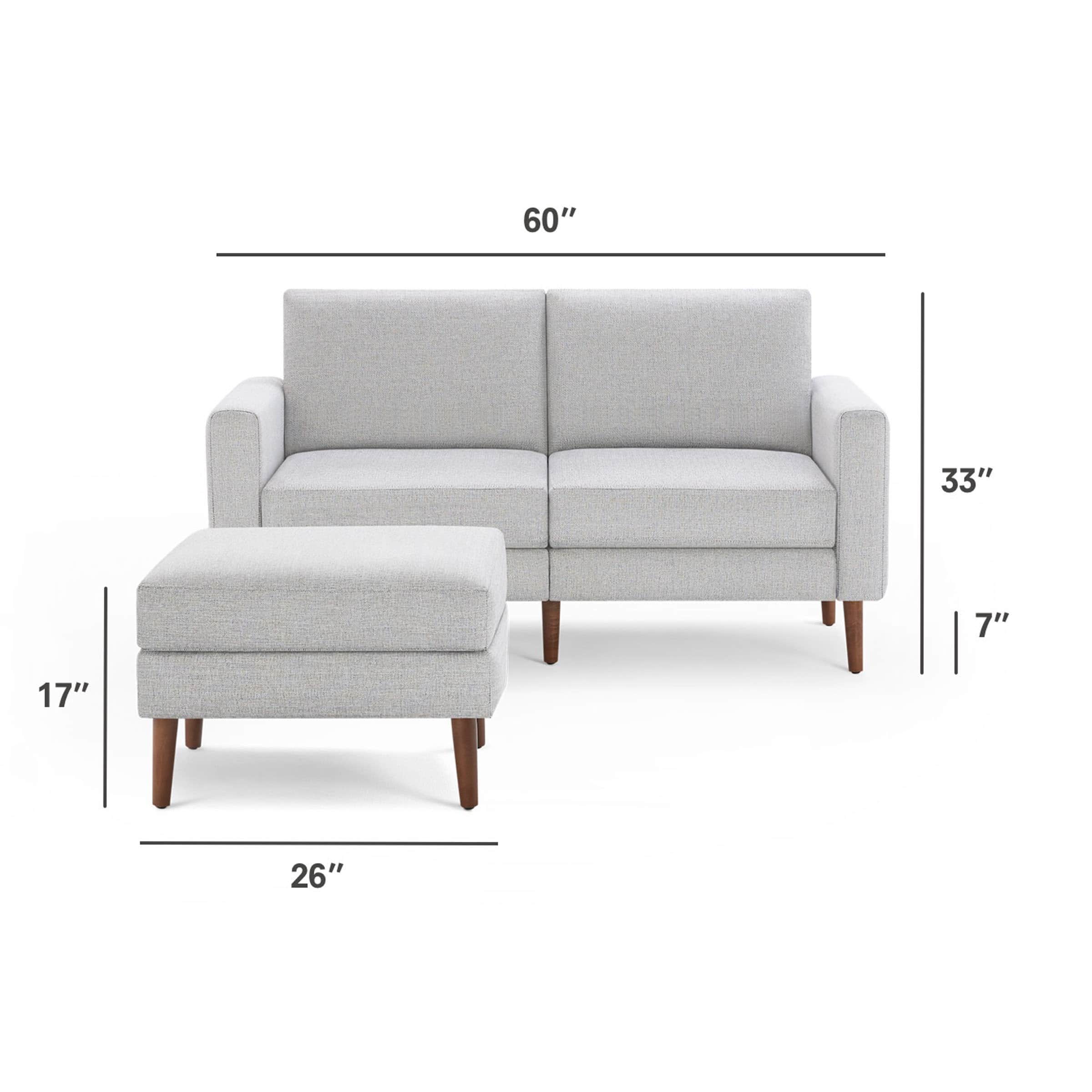 Burrow nomad loveseat store