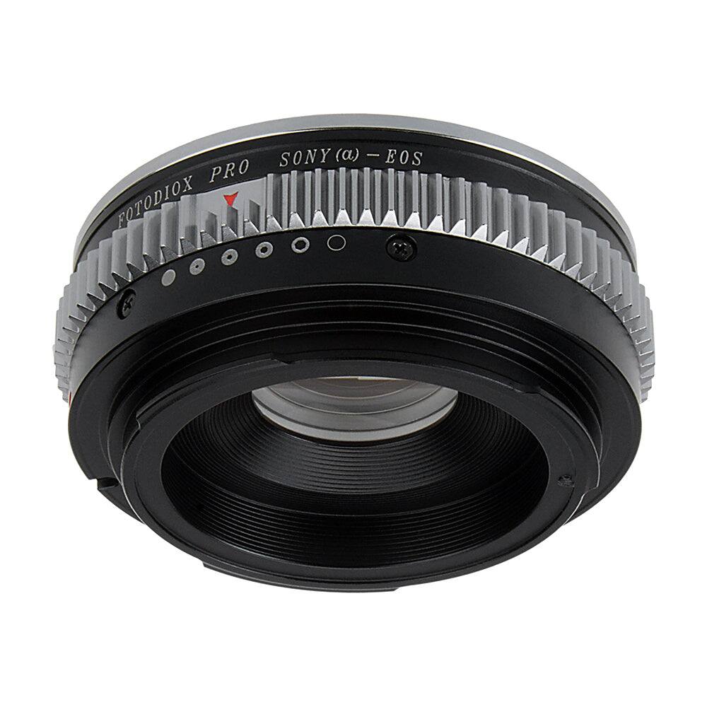 Fotodiox Pro Lens Adapter Compatible with Sony A Mount Lenses to fit Canon EF/EF S Mount Cameras ...