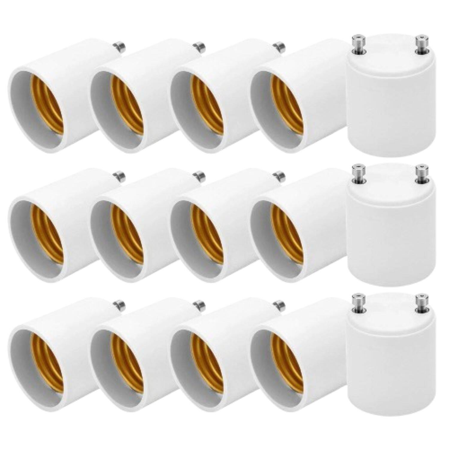 Stock Preferred 15Pcs GU24 to E26/E27 Screw Base LED Light Bulb Adapter ...