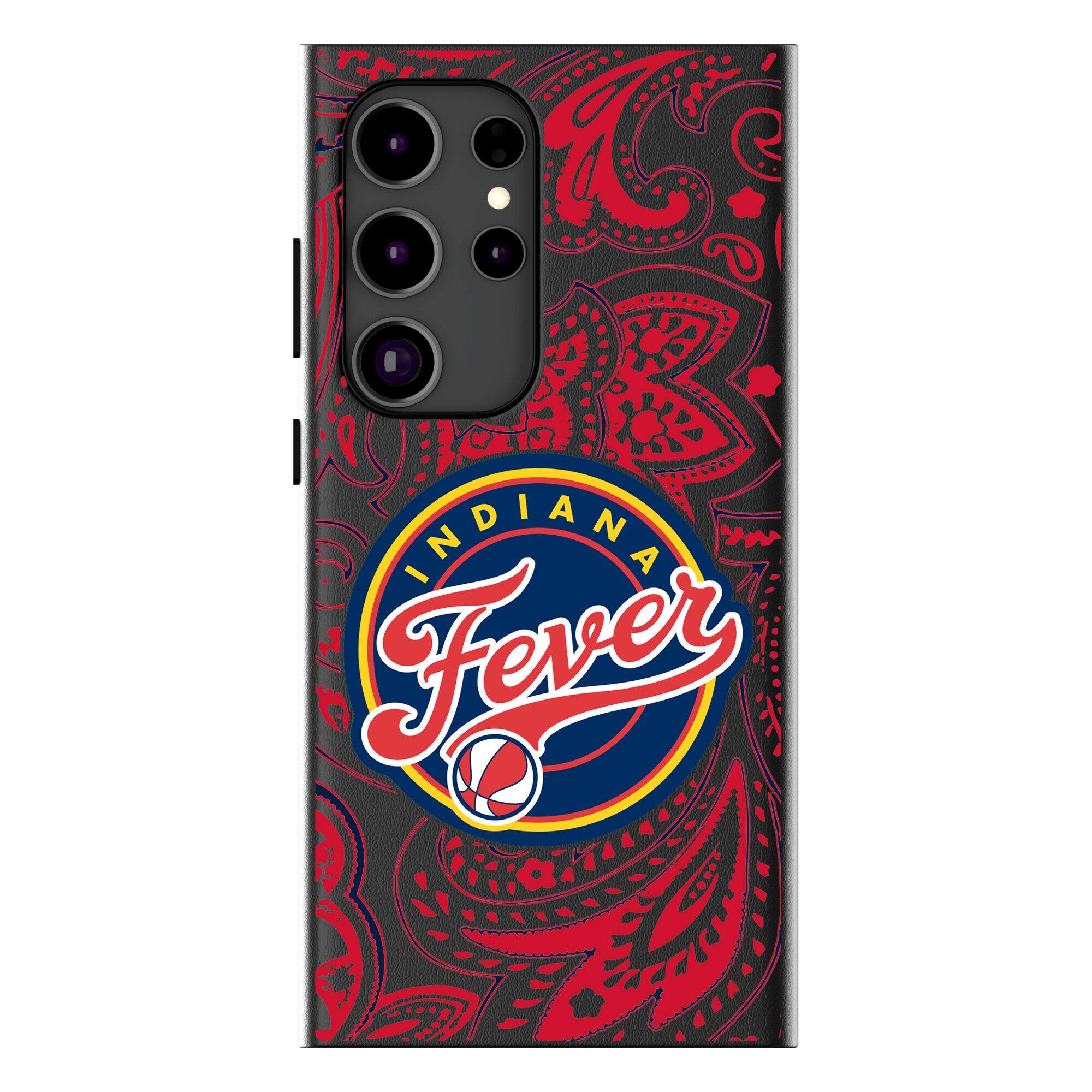Keyscaper WNBA Indiana Fever Paisley Galaxy Magnetic Bump Case S24 ...