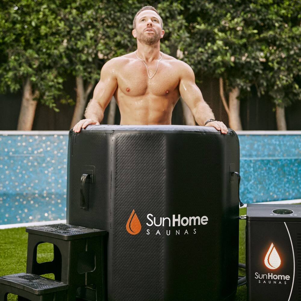 Sun Home Saunas Sun Home Cold Plunge™ Portable Ice Bath With Chiller ...