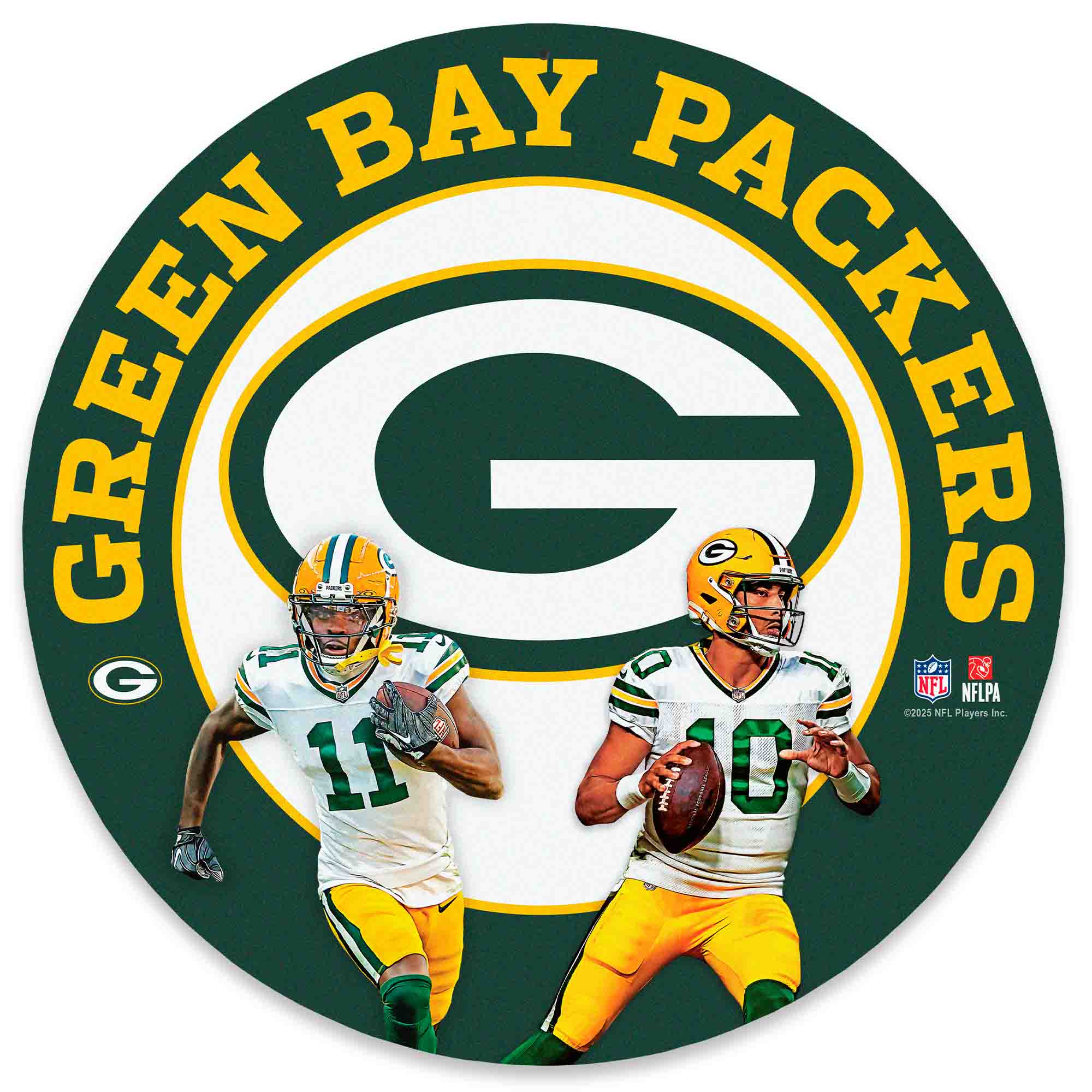 Open Road Brands Bay Packers Jordan Love & Jayden Reed Team Stars 11 ...