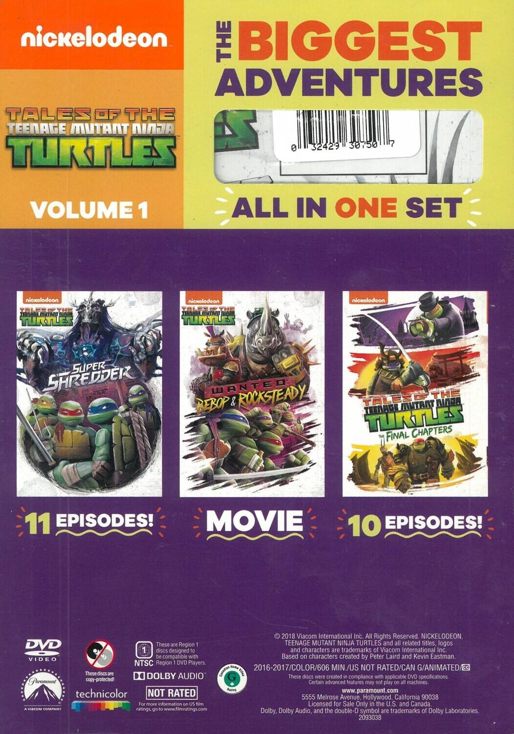 Big Hits: Tales of the Teenage Mutant Ninja Turtles DVD - Best Buy