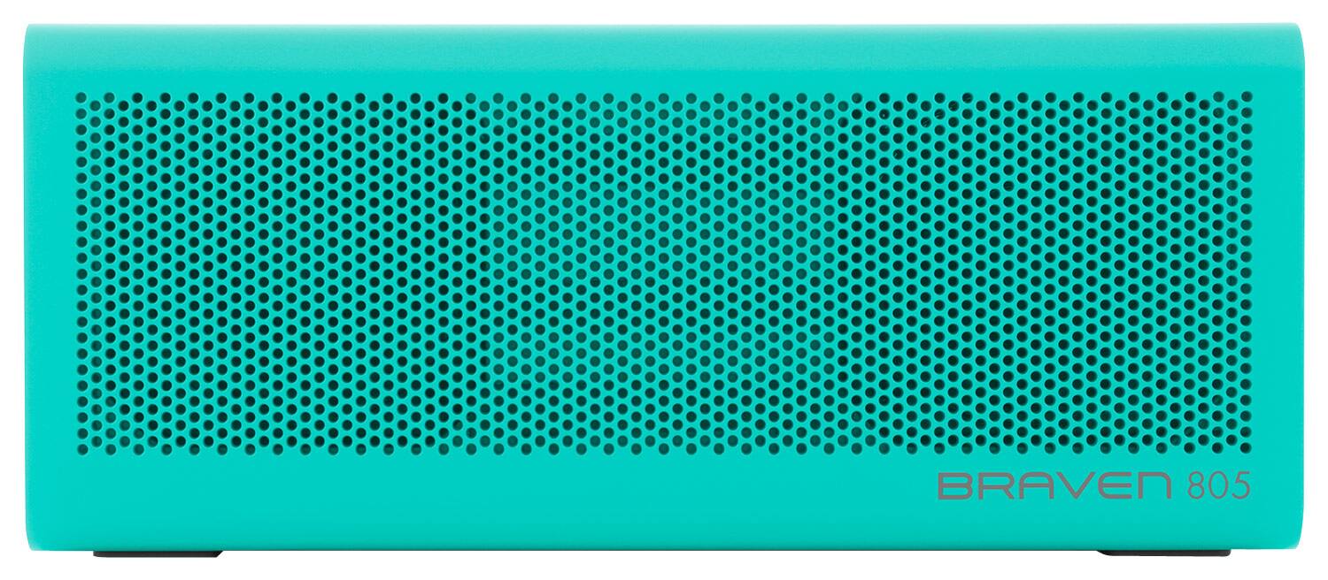 BRAVEN 805 Portable Bluetooth Speaker Teal/Gray B805TGP - Best Buy