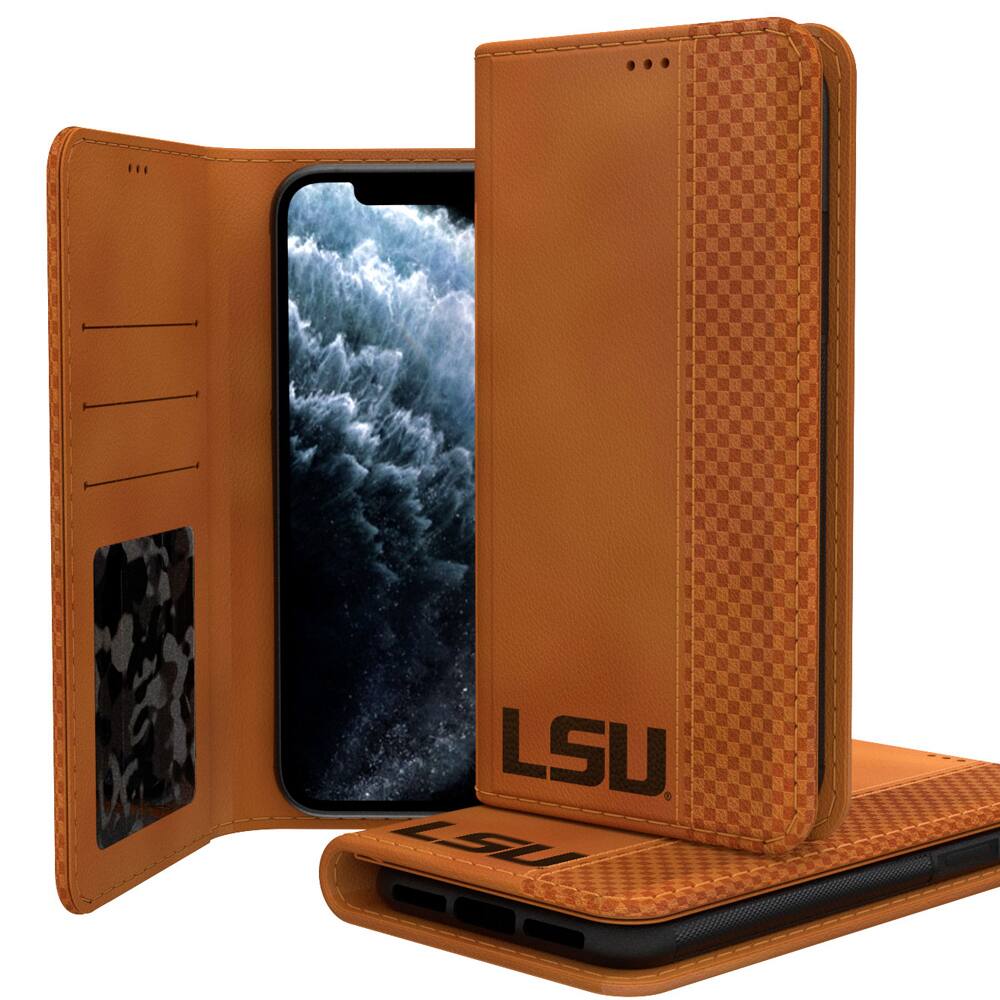 Keyscaper NCAA LSU Tigers iPhone Folio Case 13 Pro Multicolor 4074801 ...