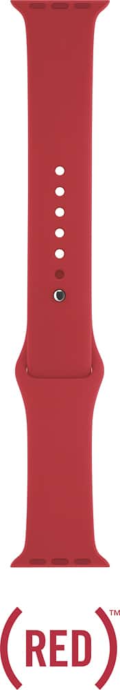 Customer Reviews: Sport Band for Apple Watch™ 38mm Red MLD82ZM/A - Best Buy
