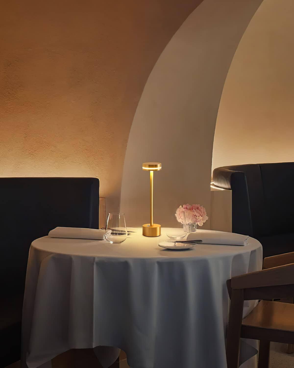 Stamp n Camp PUSU Table Lamps with Touch Control Cordless Battery ...