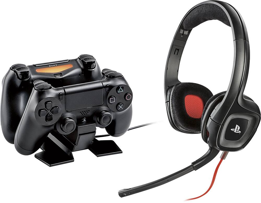 PowerA Ultimate Accessory Pack for PlayStation 4 Black 1424303-01 ...