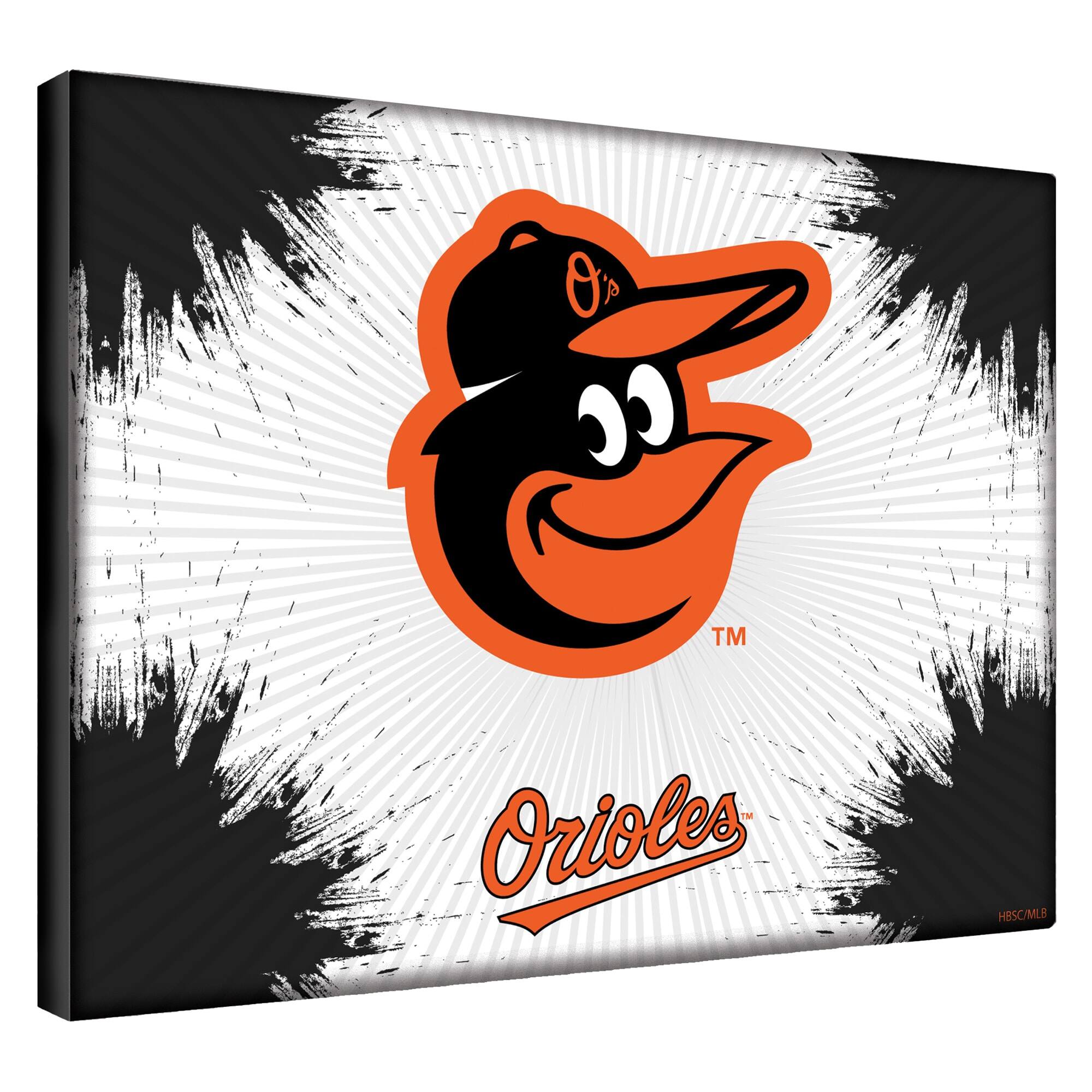 Holland Bar Stool Co. Baltimore Orioles 15" x 20" Splash Canvas Wall ...