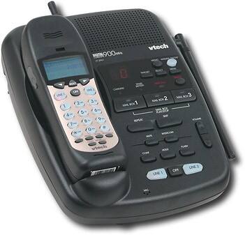 Best Buy: VTech 2-Line Digital 900MHz Cordless Phone with Digital ...