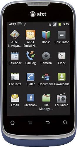 Best Buy: AT&T GoPhone Fusion No-Contract Mobile Phone Black U8652