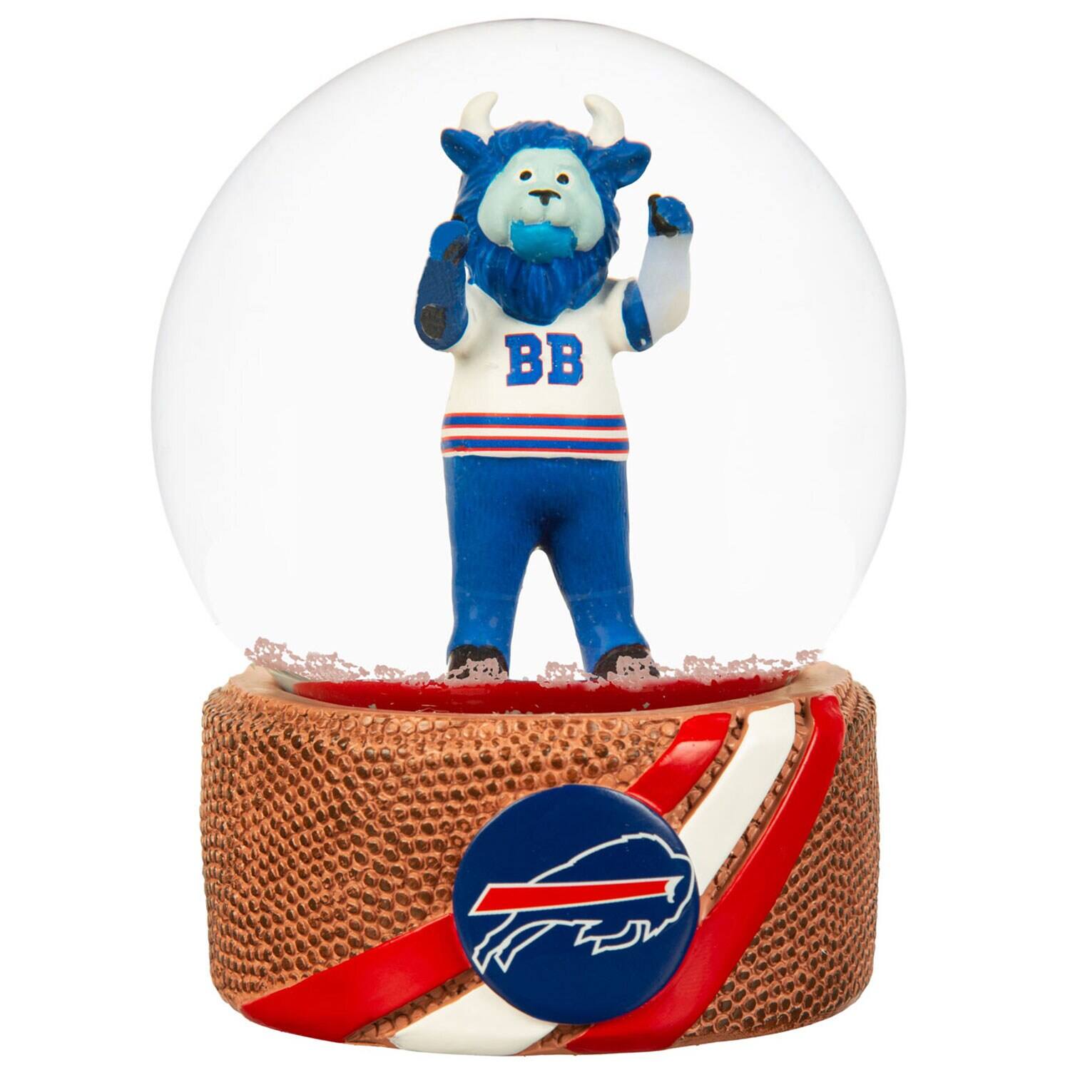 Evergreen Enterprises Buffalo Bills 100mm Mascot Glass Water Globe ...