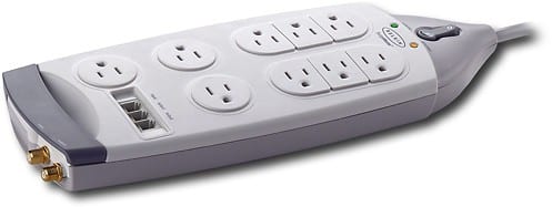 Best Buy: Belkin 9-Outlet Maximum Series SurgeMaster White F9M923-08