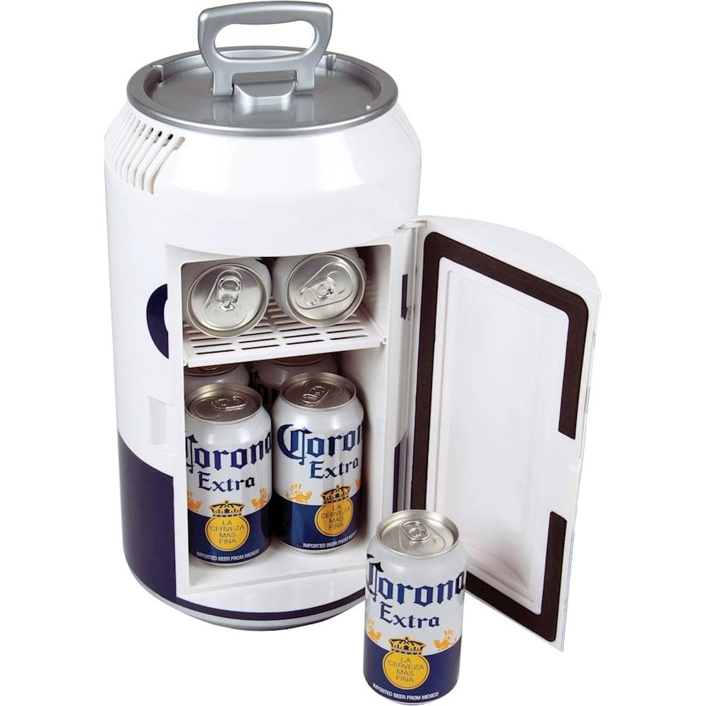 Best Buy: Corona Extra Mini Can 0.24 Cu. Ft. Mini Fridge White COR-06