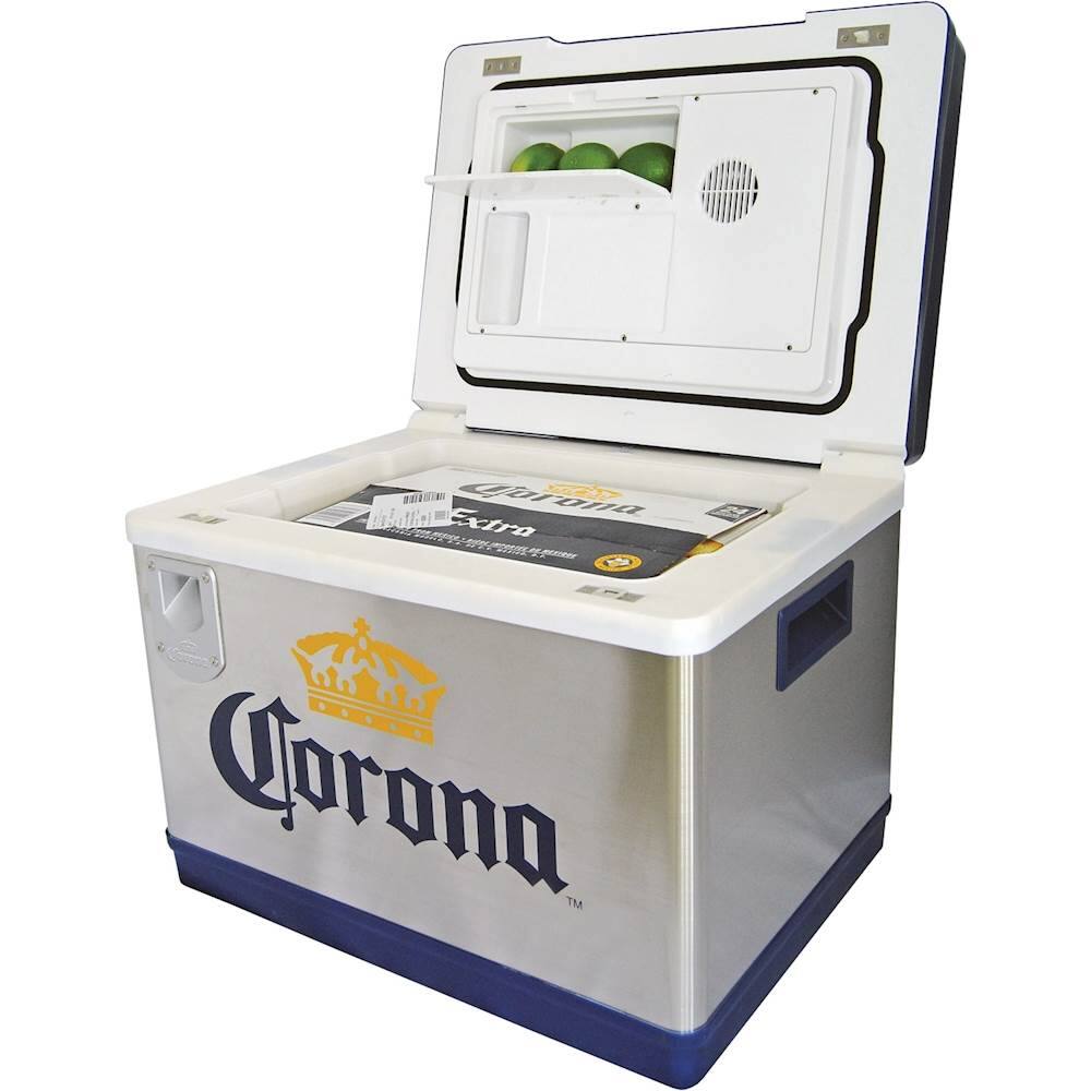 Best Buy: Corona Cruiser 1.7 Cu. Ft. Mini Fridge Silver CORC24
