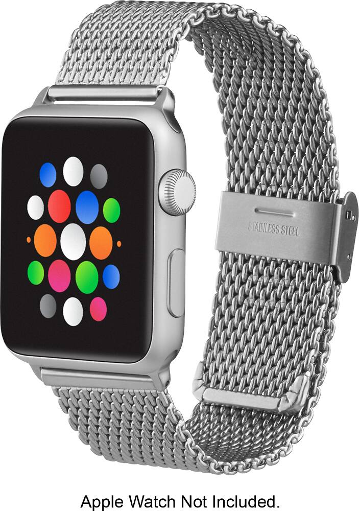Questions and Answers: Platinum™ Linked Mesh Metal Band for Apple Watch ...