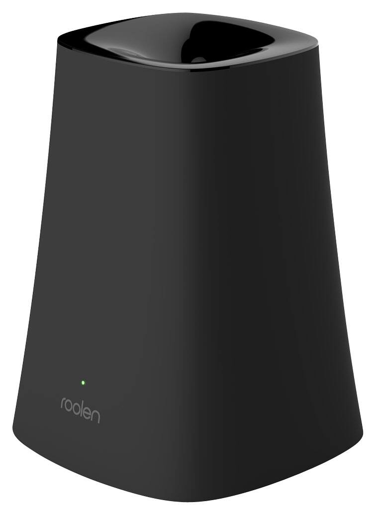 Roolen BREATH 0.83 Gal. Ultrasonic Cool Mist Humidifier Black AE-028 ...